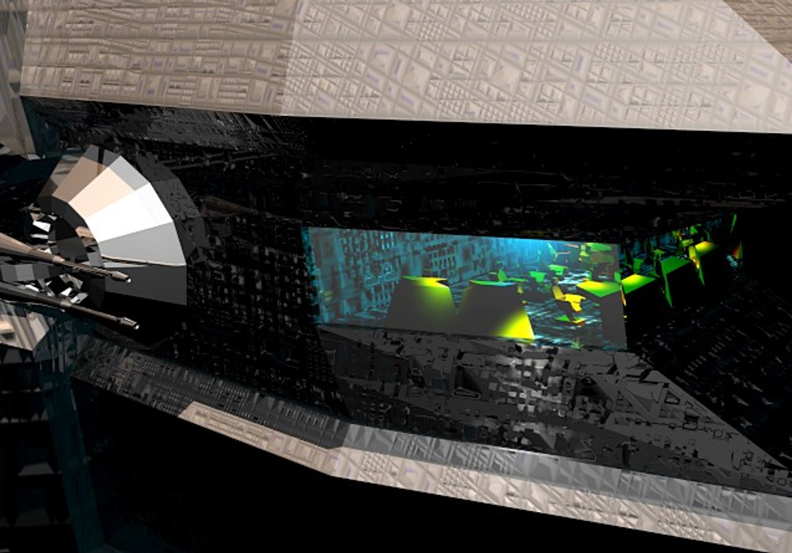 3ds Max Heavy Space Cruiser