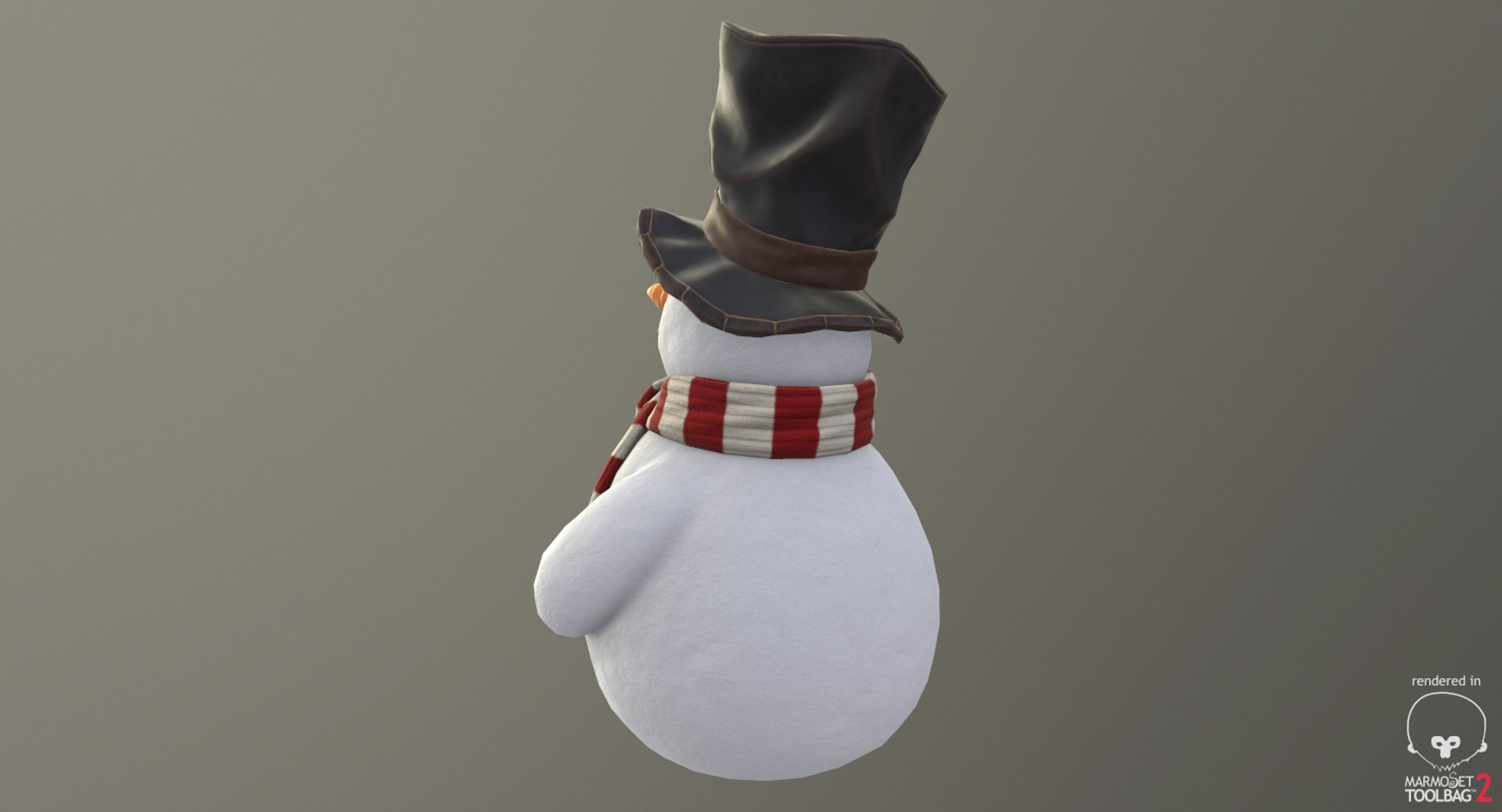 Realistic snowman pbr model - TurboSquid 1230380