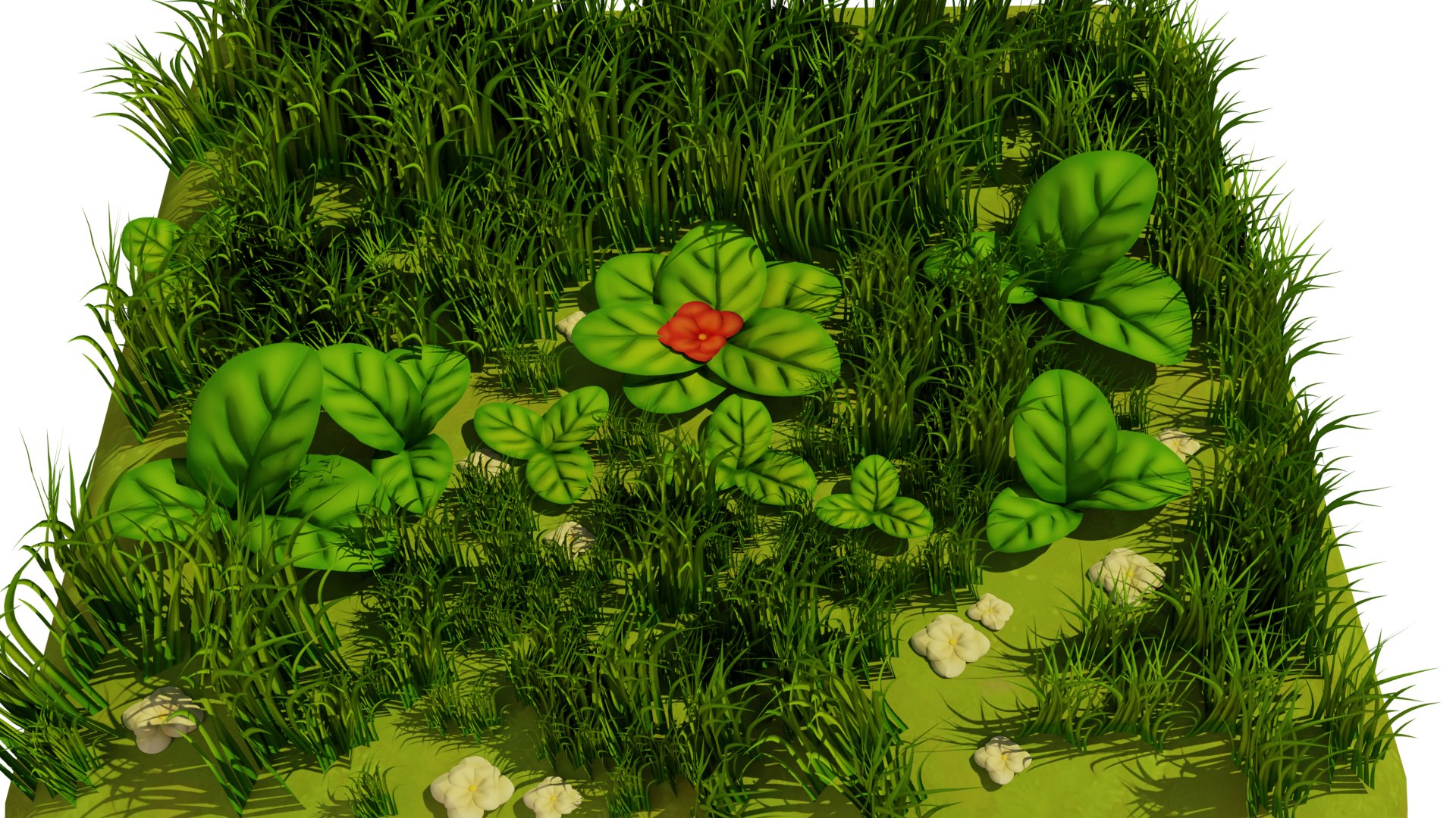 Stylized Plants Pack 3D - TurboSquid 2068916