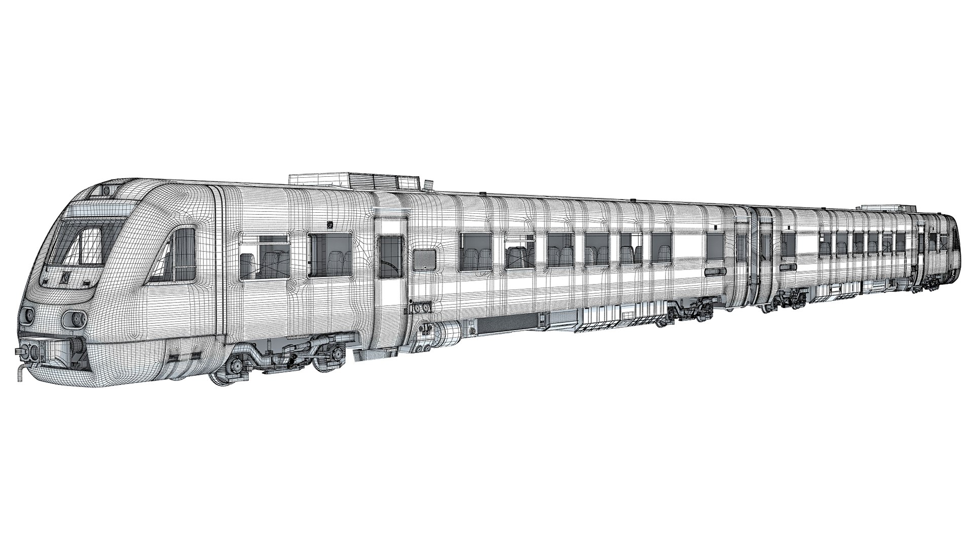 3D Siemens Desiro Class 642 - TurboSquid 1653058