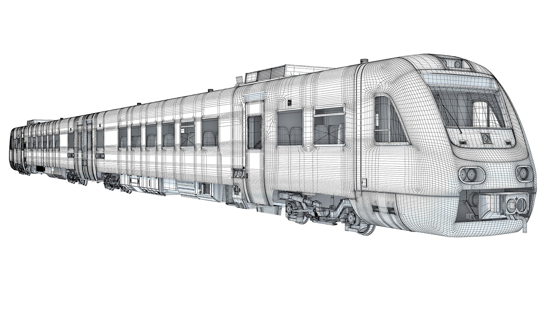3D Siemens Desiro Class 642 - TurboSquid 1653058