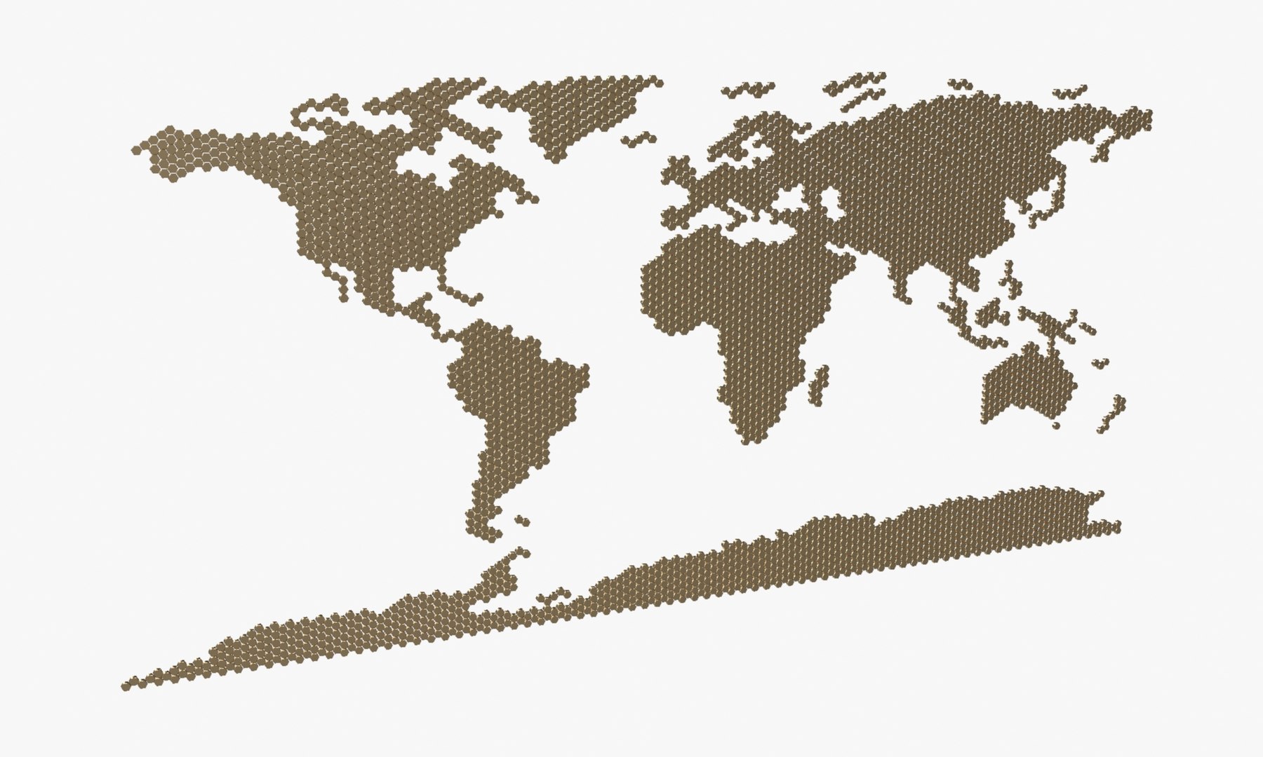 Maps Honeycomb 3d 3ds