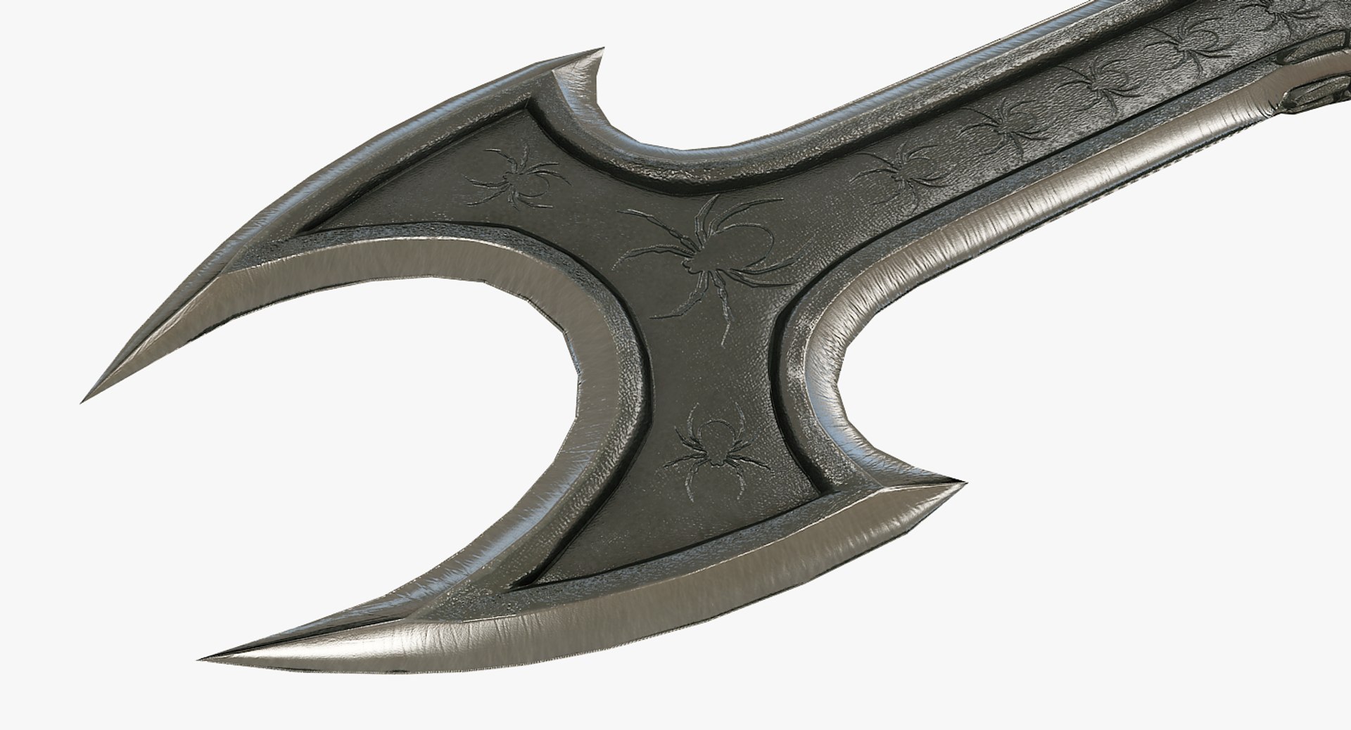 Spider Sword Low-poly 3d Model