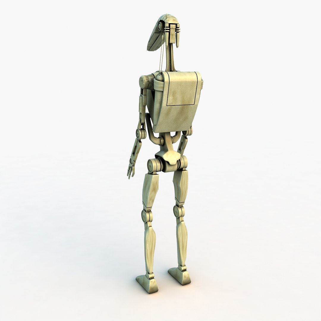 Battle Droid Star Wars 3d Model