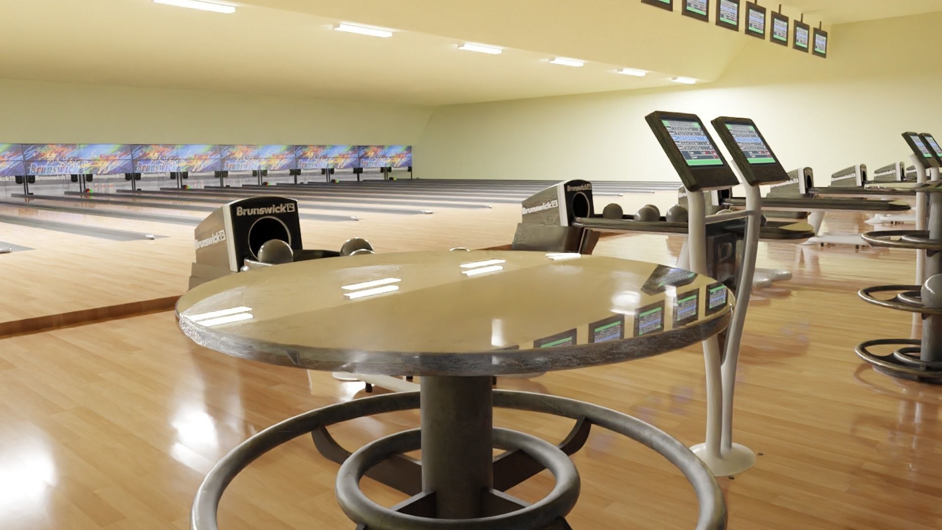 3D BowlingAlleyV1 Model - TurboSquid 2125144