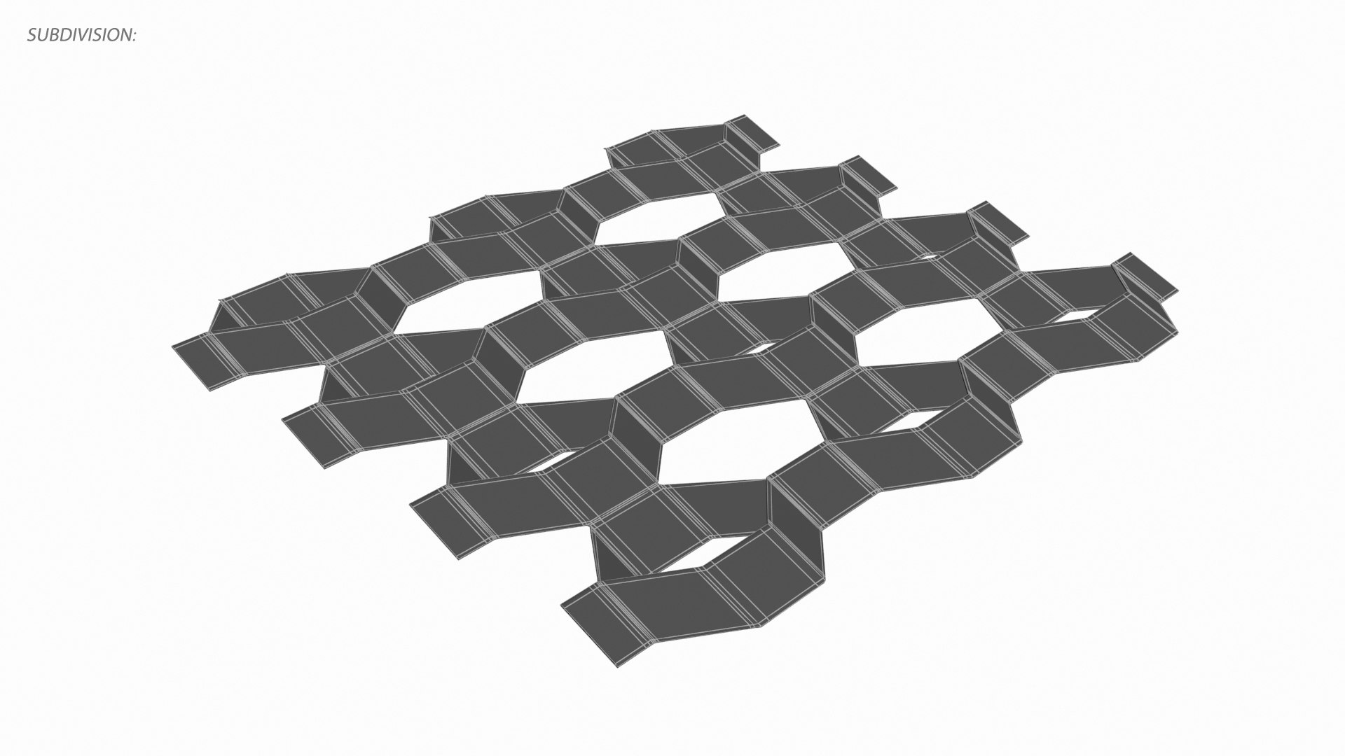 Grip Strut Metal Pattern 3D - TurboSquid 2225049