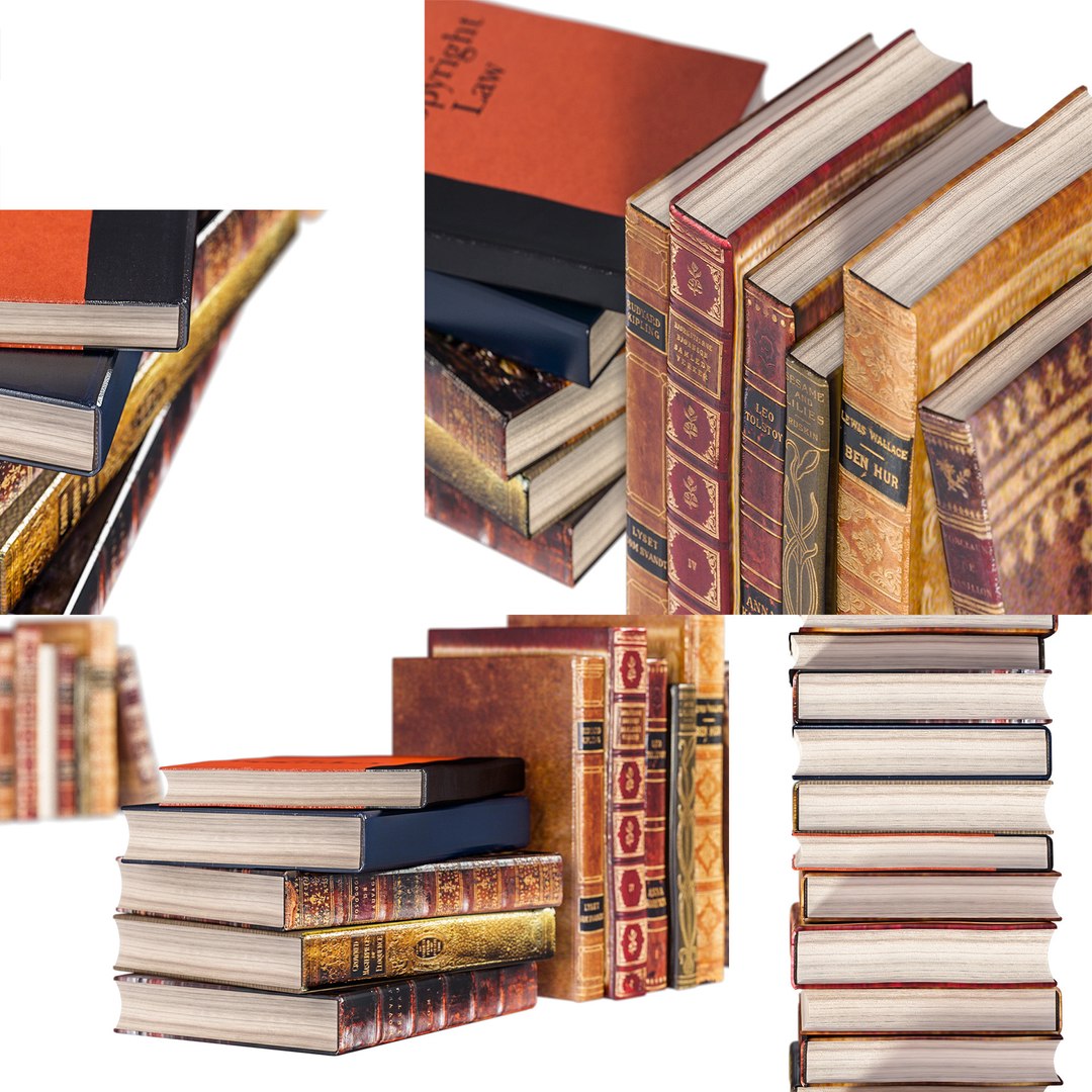 3D Books - Model - TurboSquid 1319656