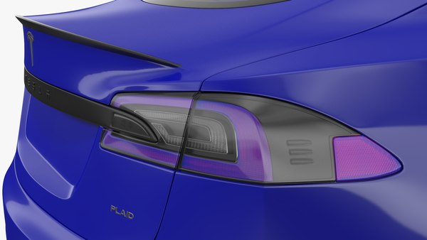 3D Tesla Model S Plaid Exterior Only - TurboSquid 1752838