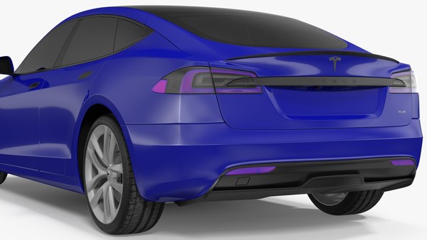 3D Tesla Model S Plaid Exterior Only - TurboSquid 1752838