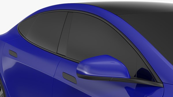 3D Tesla Model S Plaid Exterior Only - TurboSquid 1752838