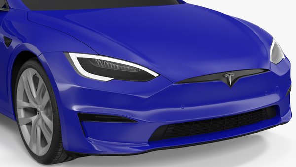 3D Tesla Model S Plaid Exterior Only - TurboSquid 1752838