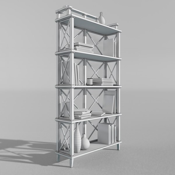 Rack shelving 3D model - TurboSquid 1492265