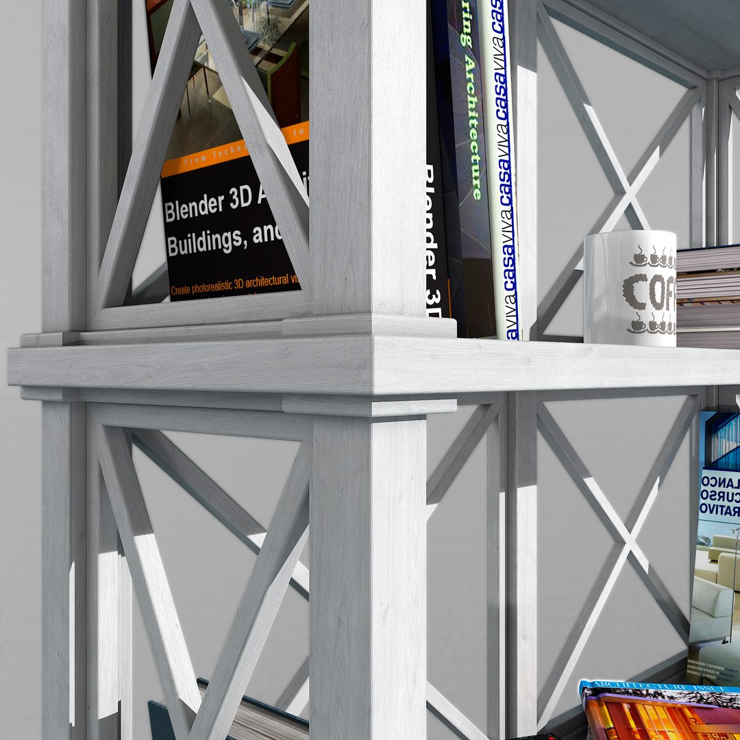 Rack shelving 3D model - TurboSquid 1492265