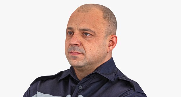 3D Arnold Uniform Policeman Idle Pose 02 - TurboSquid 1836929