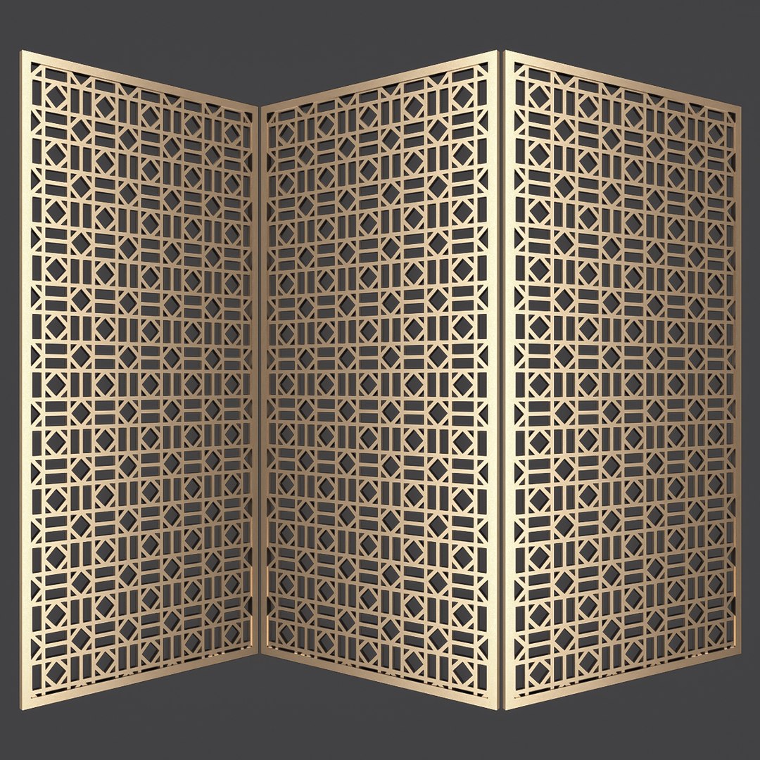 Decorative Panel Model - TurboSquid 1624558