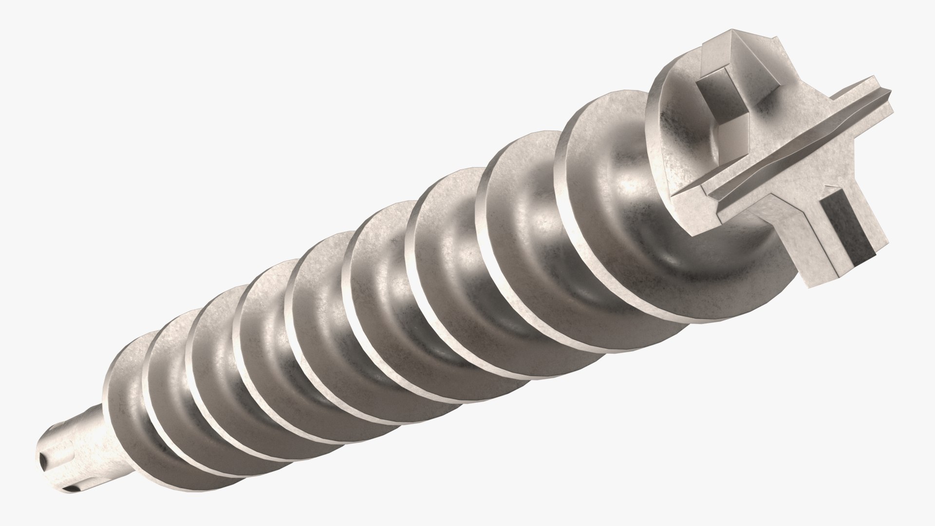 3D Concrete Auger Bit New - TurboSquid 2110820