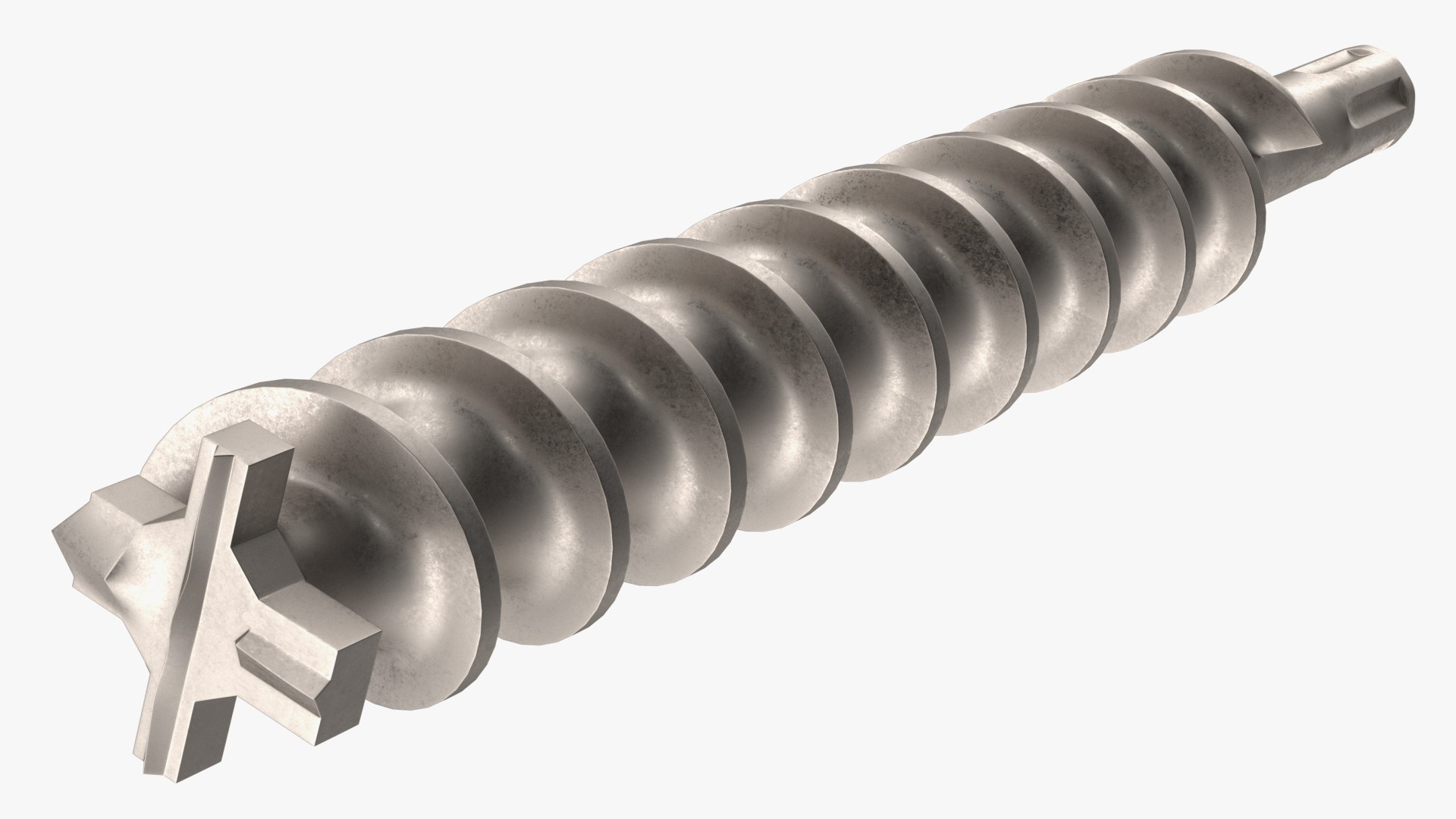 3D Concrete Auger Bit New - TurboSquid 2110820