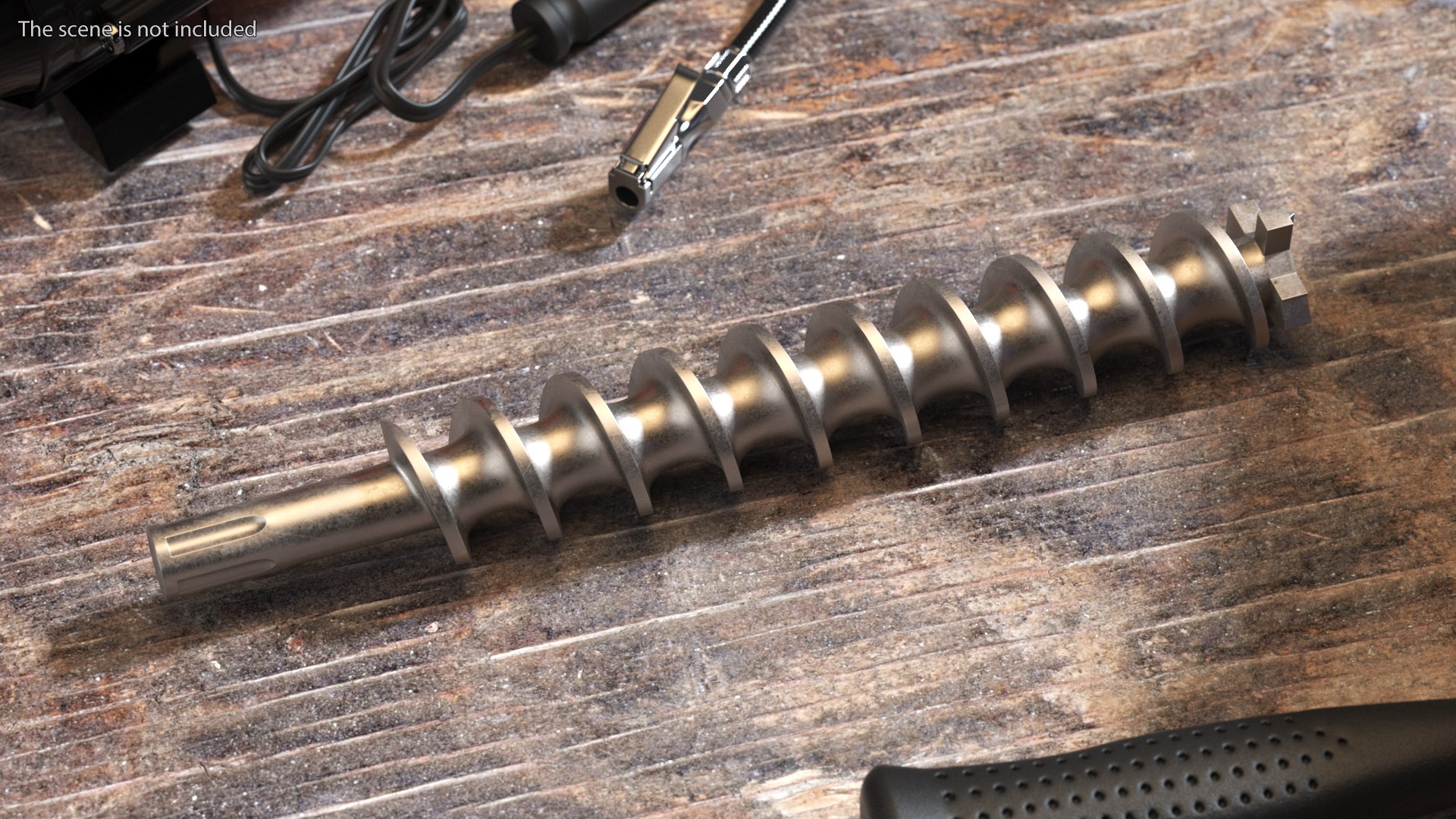 3D Concrete Auger Bit New - TurboSquid 2110820