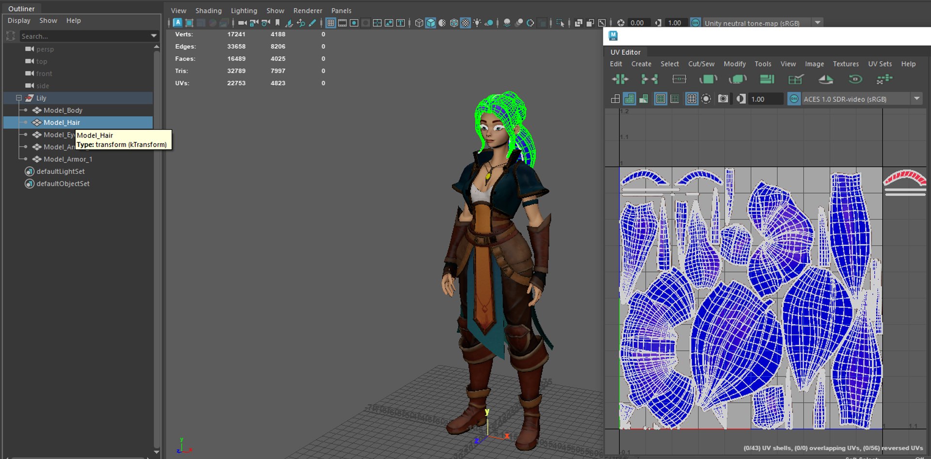 3D Lily Model - TurboSquid 2257833