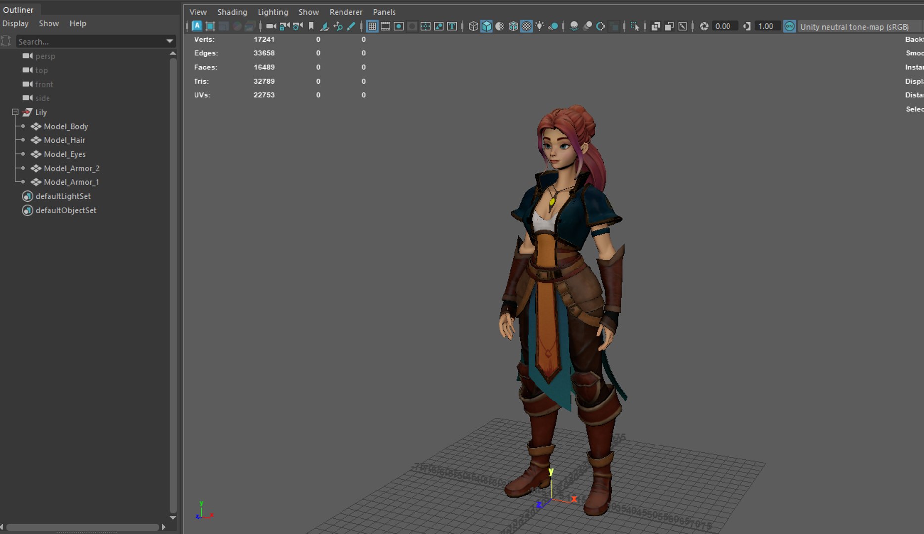 3D Lily Model - TurboSquid 2257833