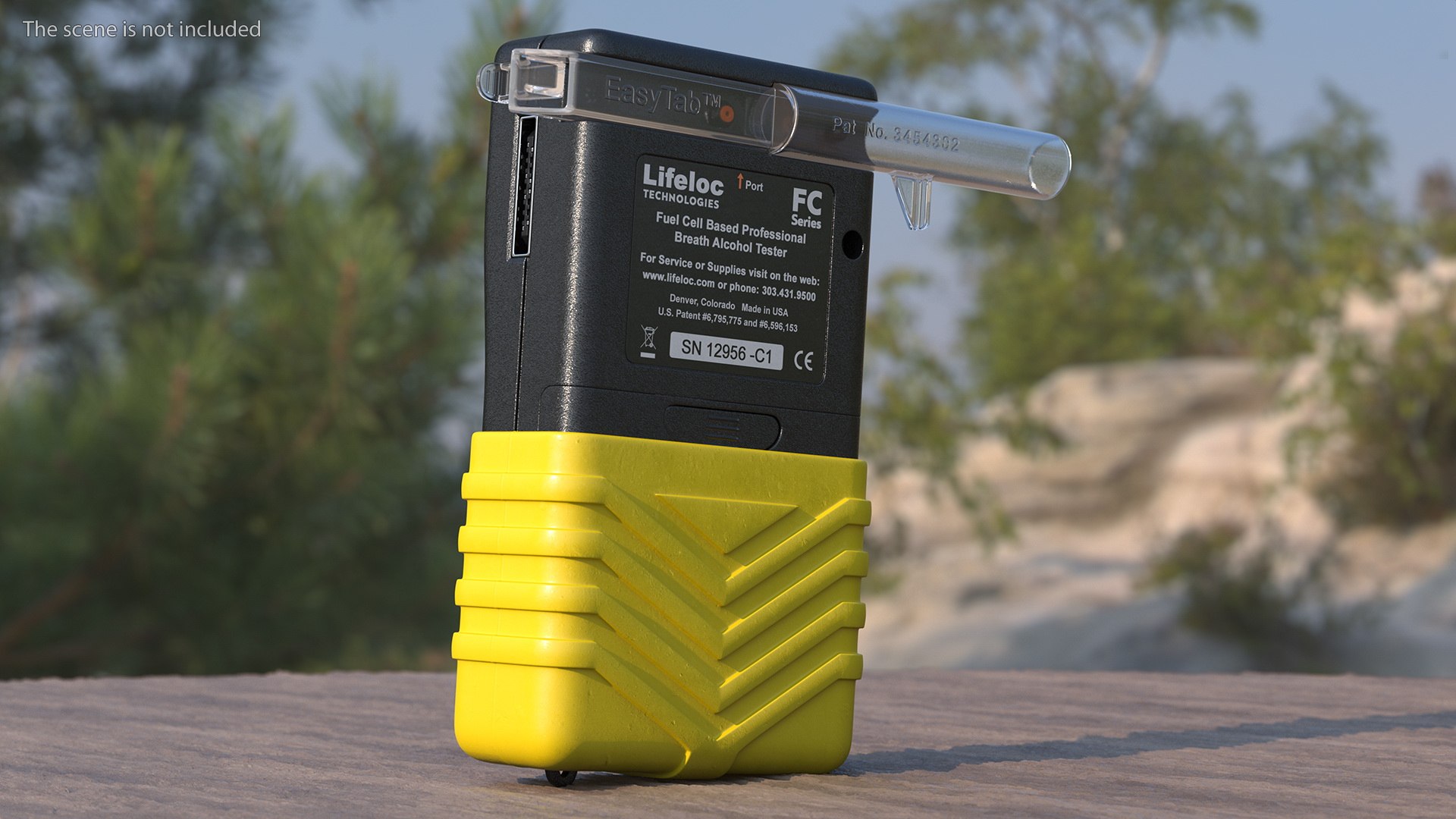 Lifeloc fc10 breathalyzer bac 3D - TurboSquid 1626371