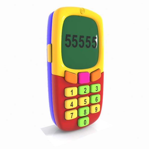 Toy Phone 3D Models for Download | TurboSquid
