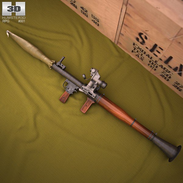 Rpg-7 3D Models for Download | TurboSquid