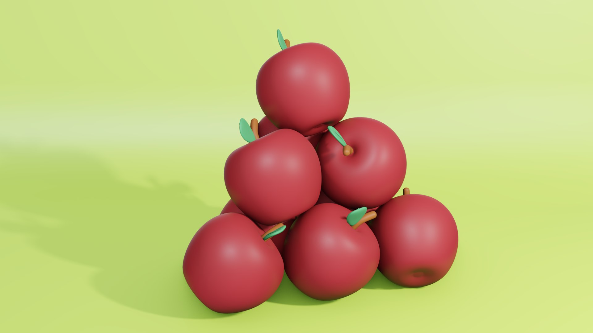 Apple 3D - TurboSquid 1916257