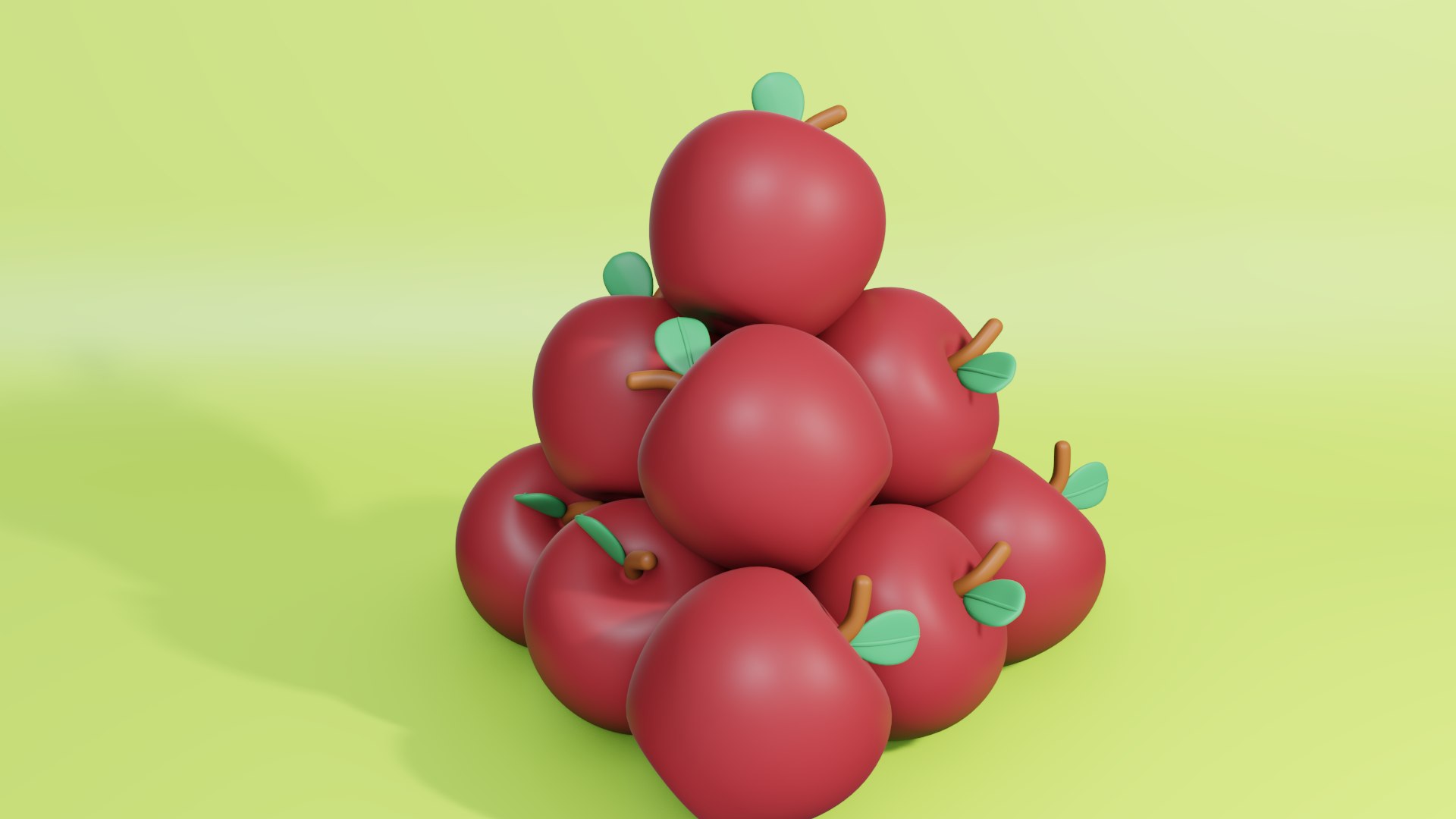 Apple 3D - TurboSquid 1916257