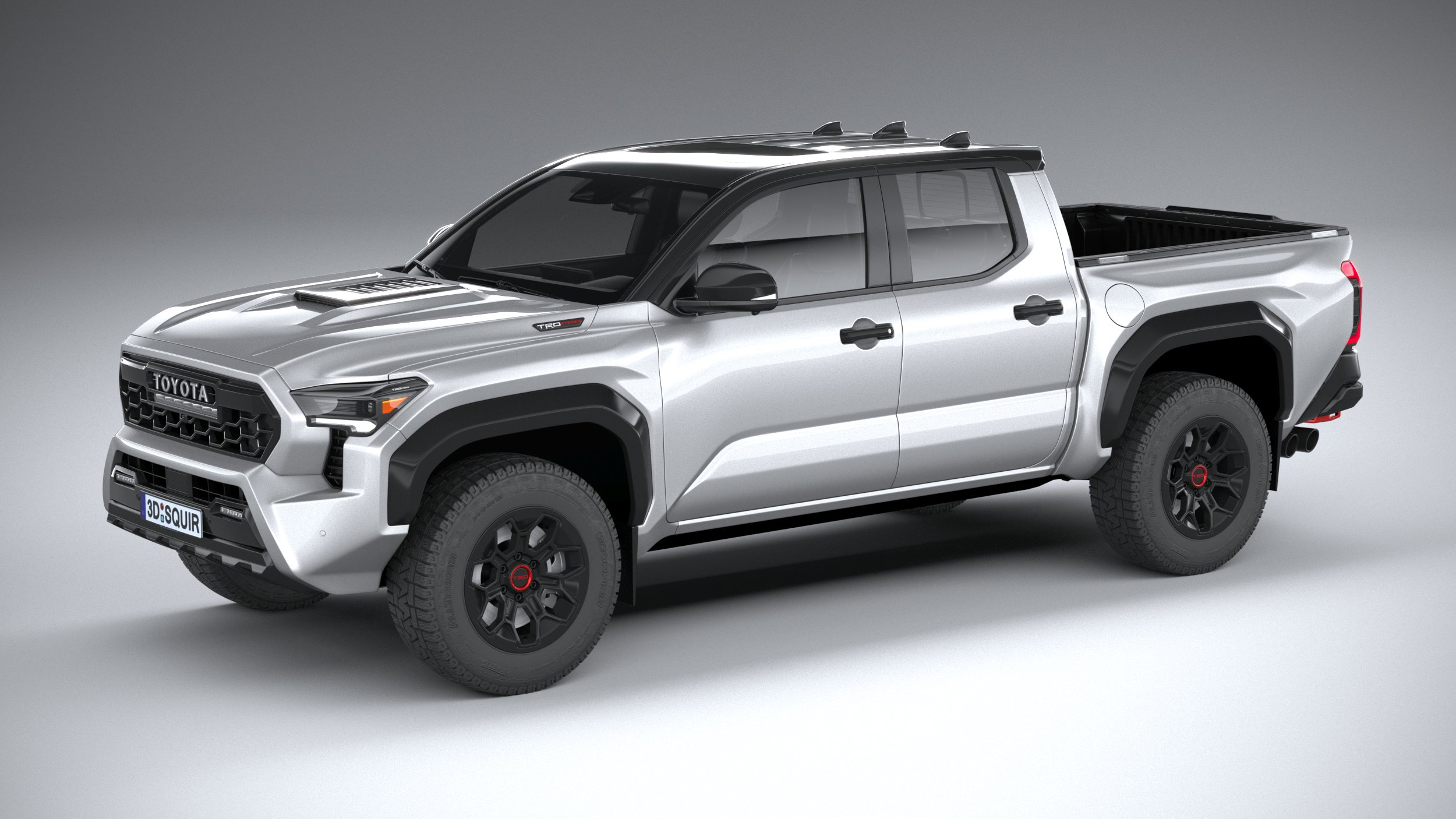 modelo 3d Toyota Tacoma TRD 2024 - TurboSquid 2086176