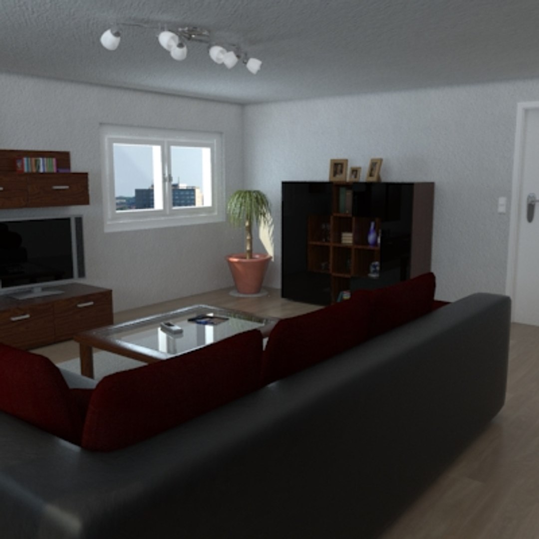 Interior Scene 3d Max