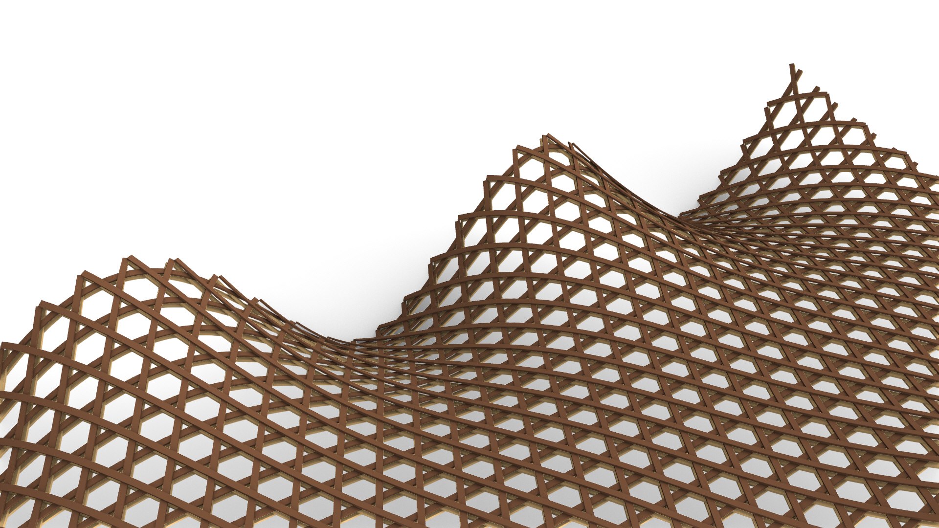 Layered Beams Dancing Structure Model - TurboSquid 2162573