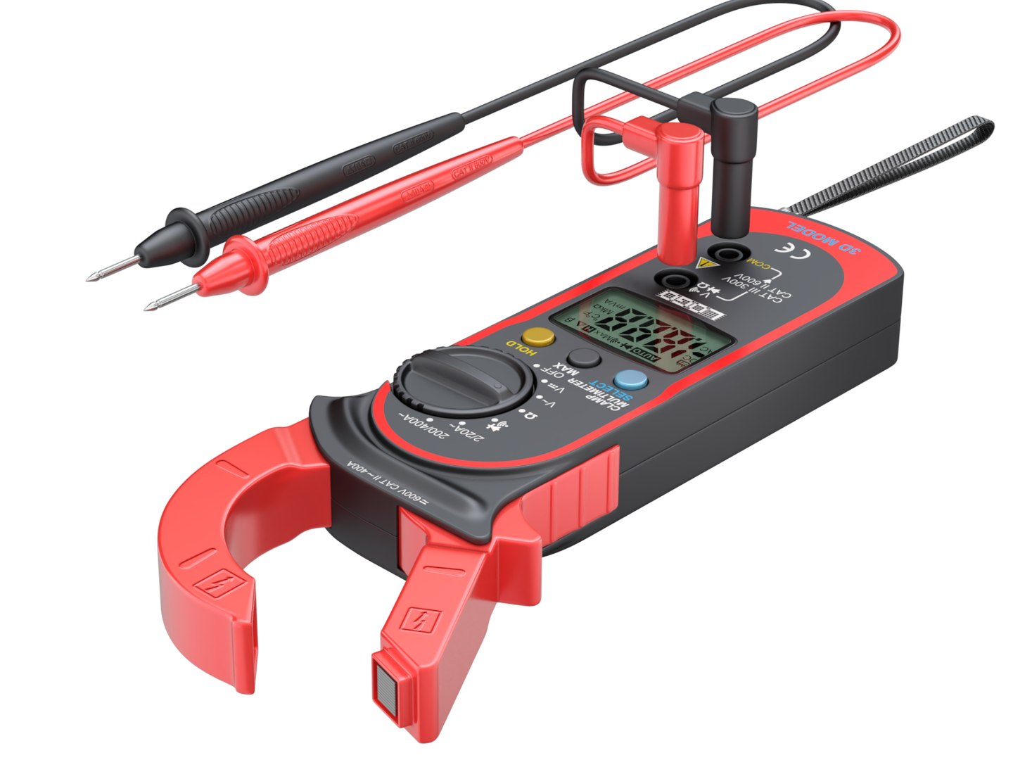 3D Amp Clamp Digital Model - TurboSquid 1640041