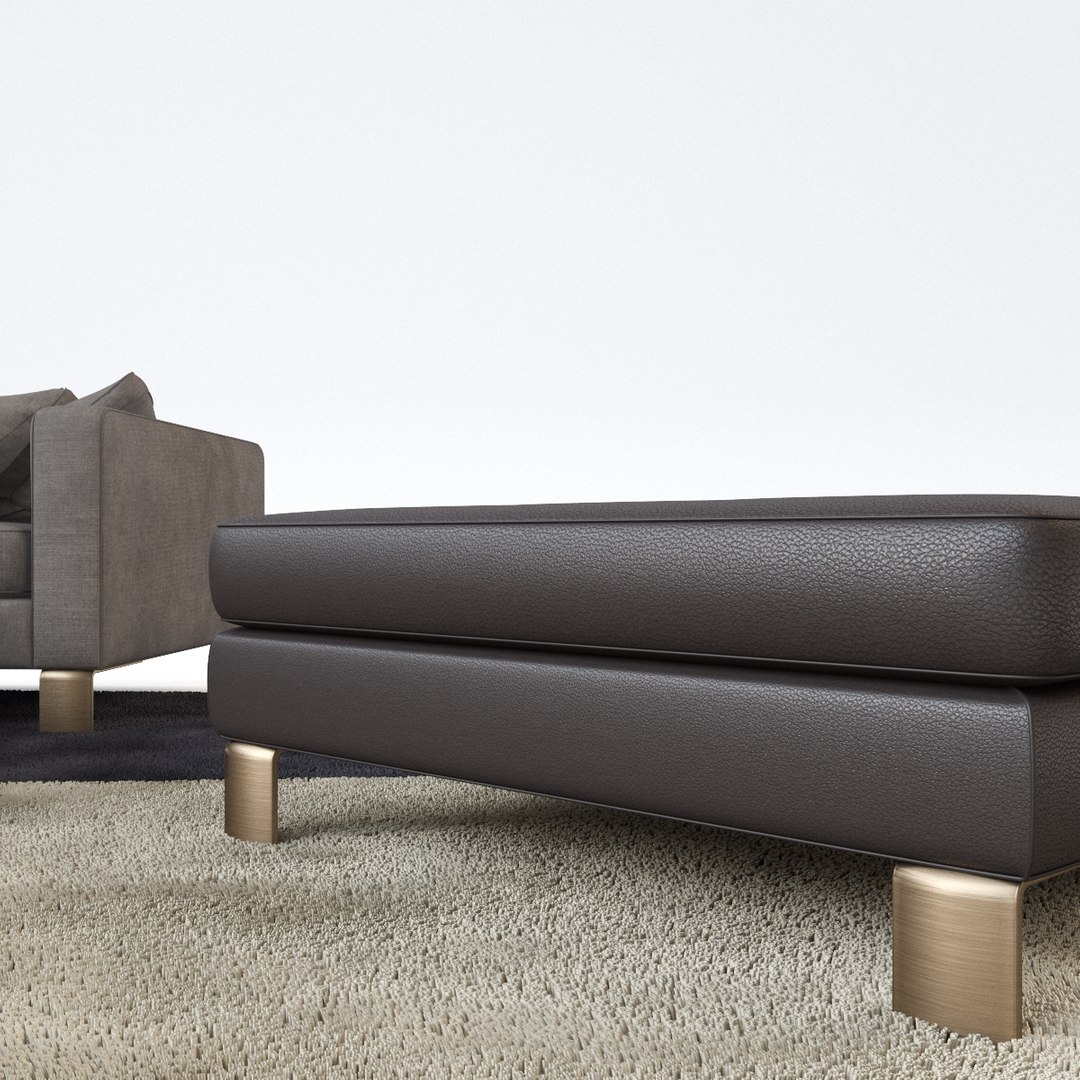 Minotti Pollock Composition 01 3D Model - TurboSquid 1165086