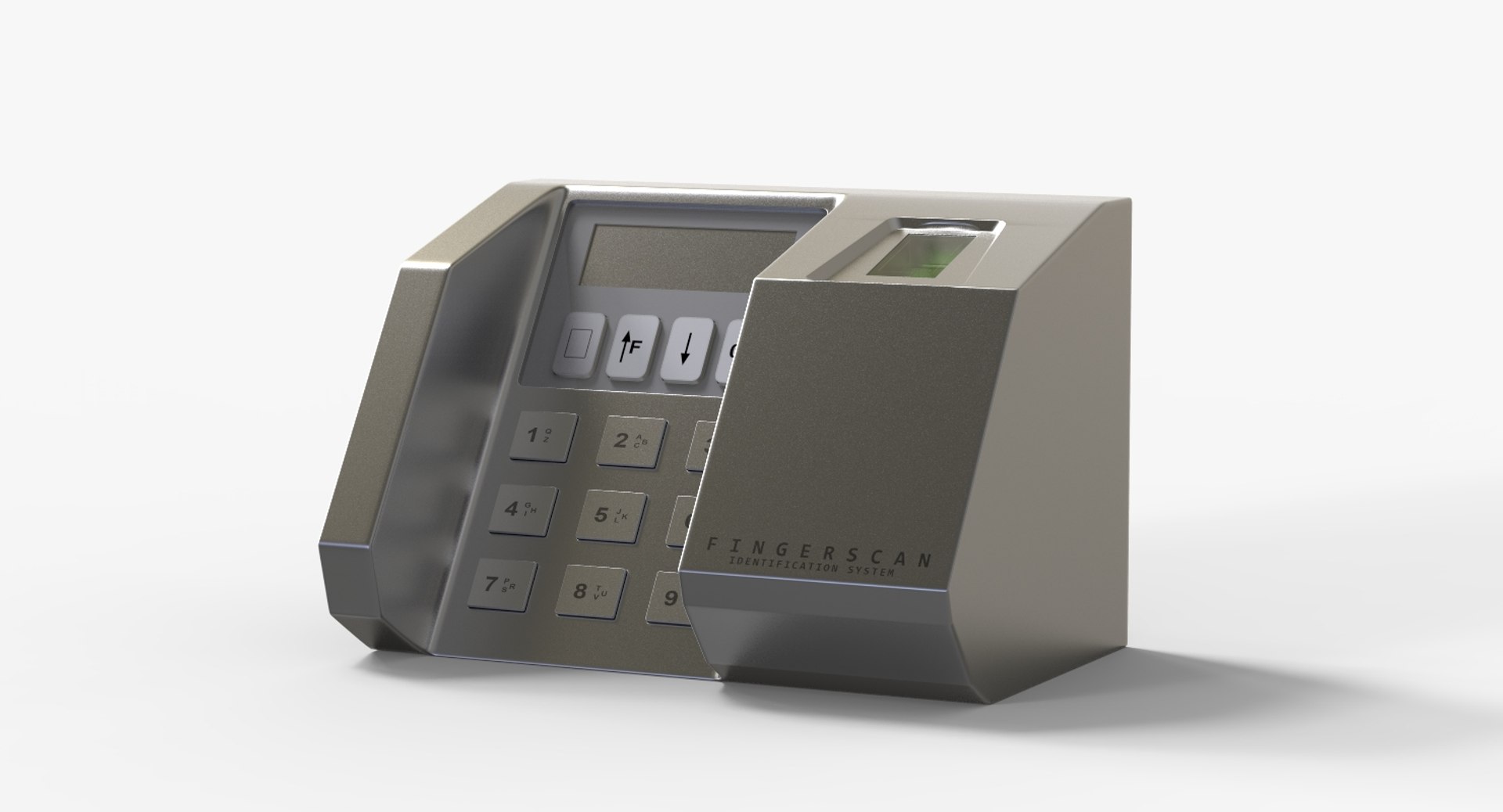 Biometric Finger Reader 3D Model - TurboSquid 1300327