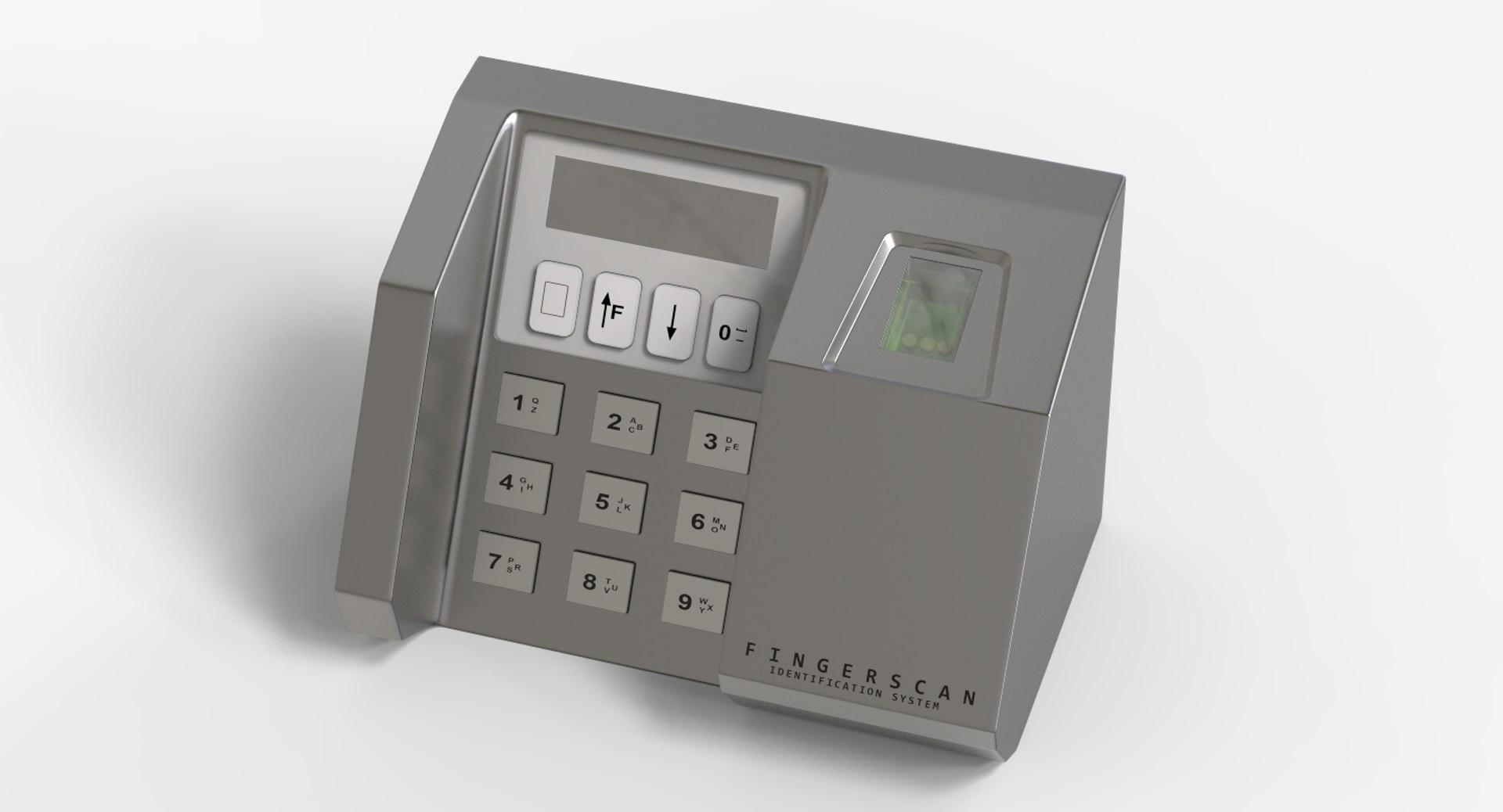 Biometric Finger Reader 3D Model - TurboSquid 1300327