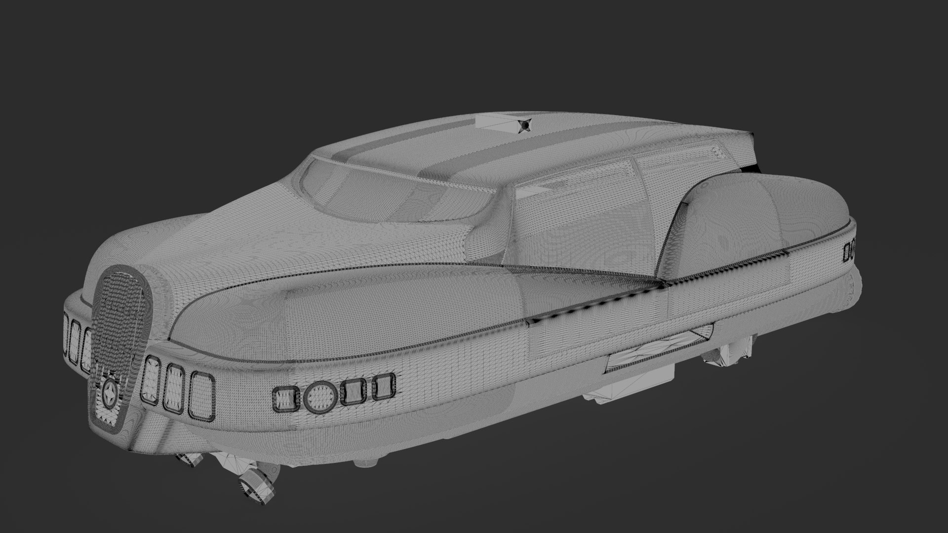 The Fifth Element Taxi Car 3D Model - TurboSquid 1717718