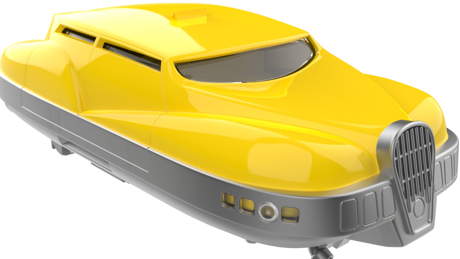 The Fifth Element Taxi Car 3D Model - TurboSquid 1717718