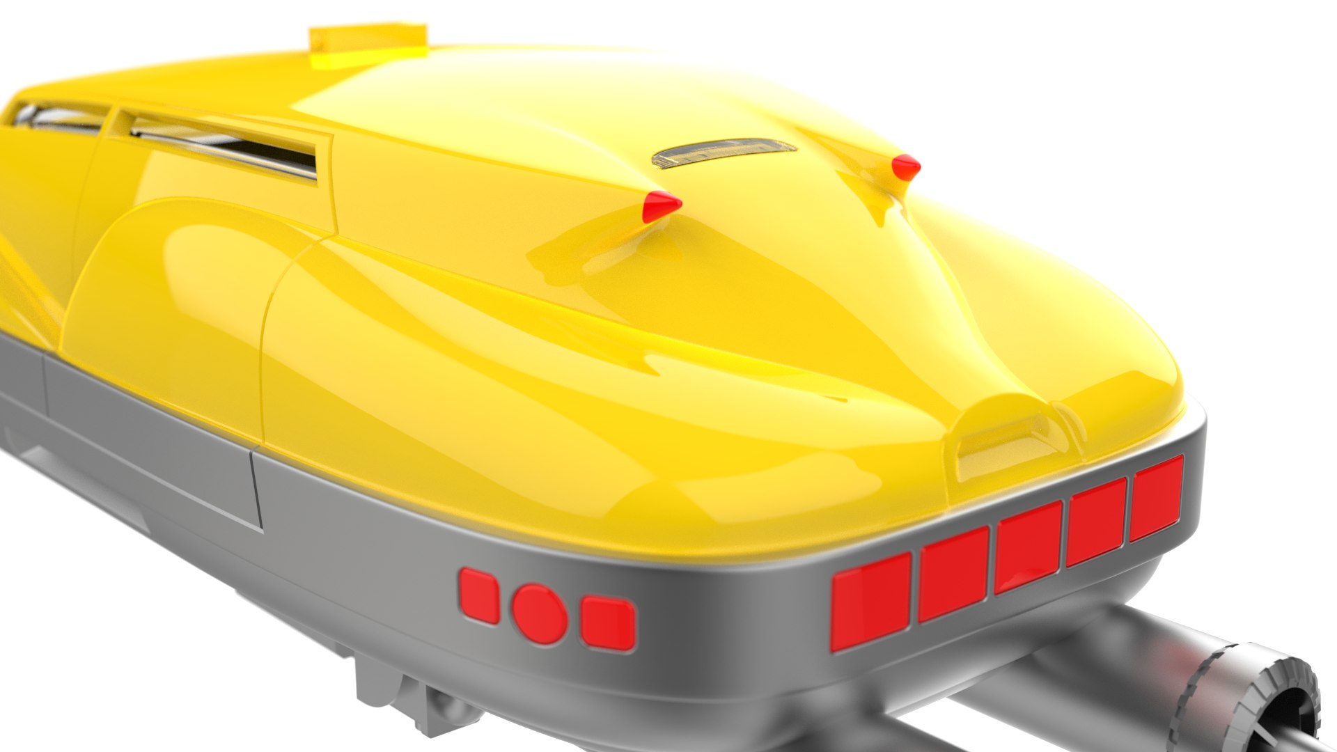 The Fifth Element Taxi Car 3D Model - TurboSquid 1717718