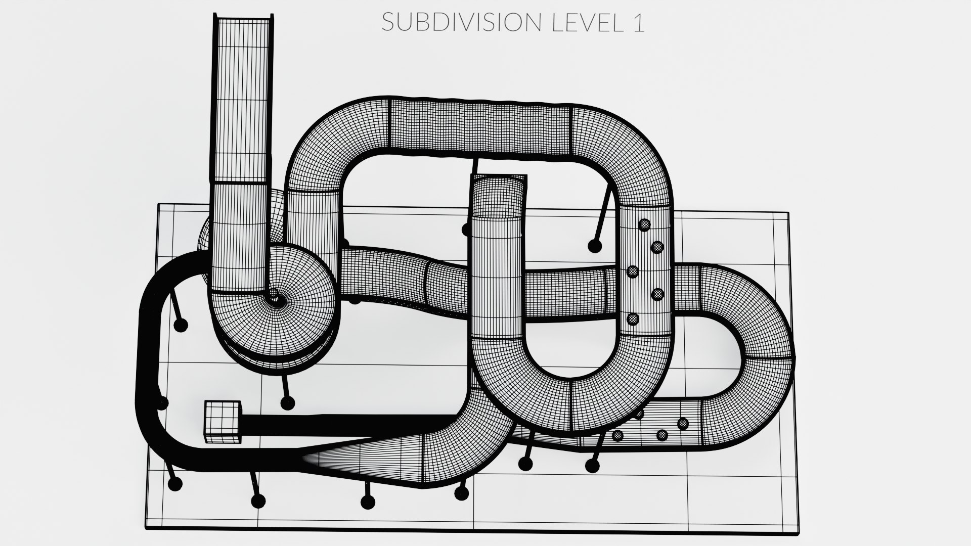 Marble Run Track 3D - TurboSquid 2380572