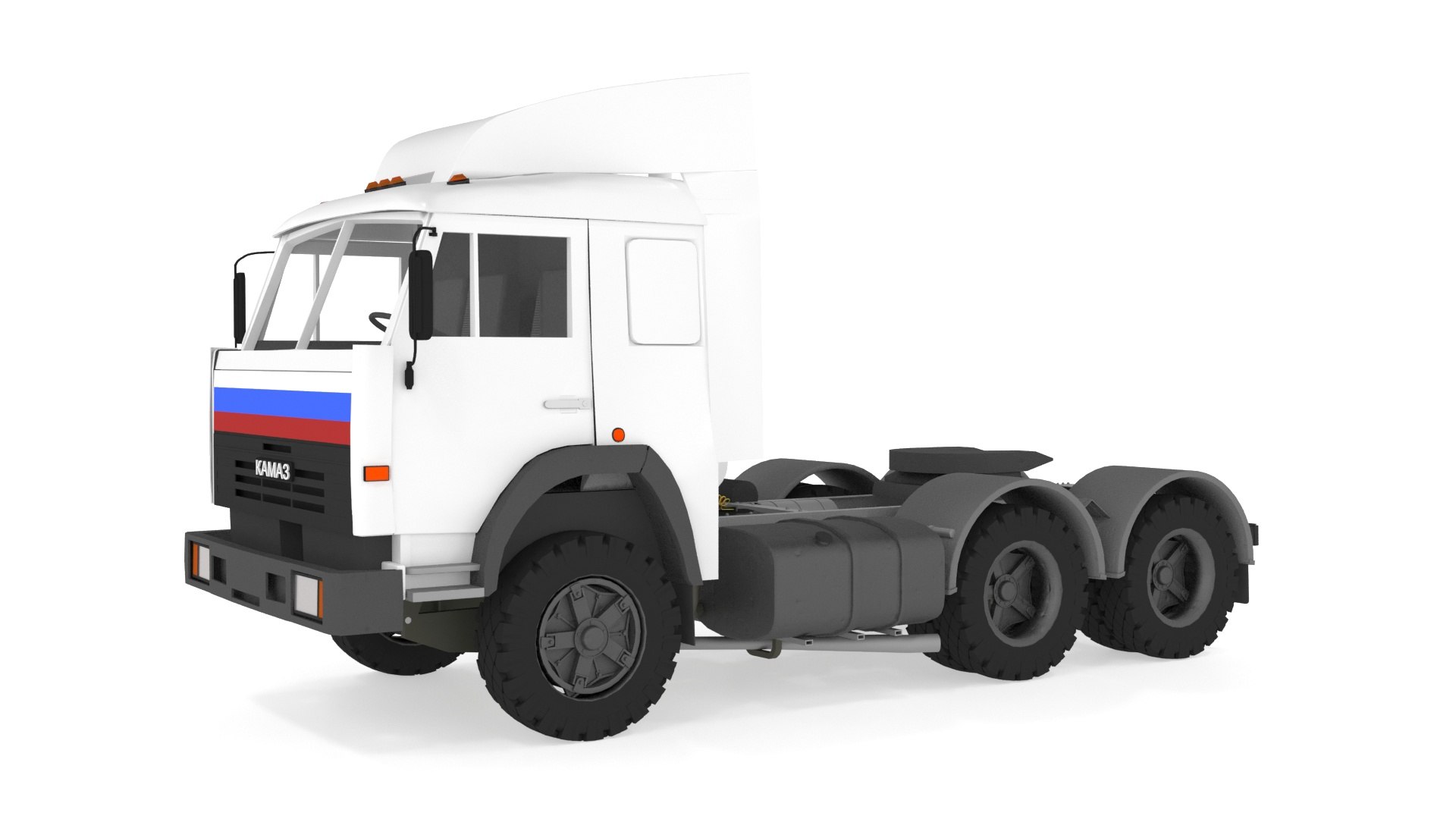 3D Model KAMAZ 54115 - TurboSquid 2040546
