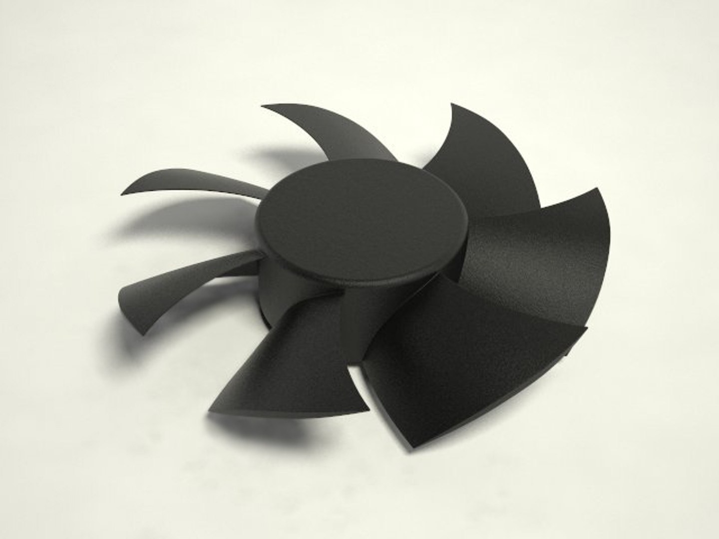 3d Computer Fan Model
