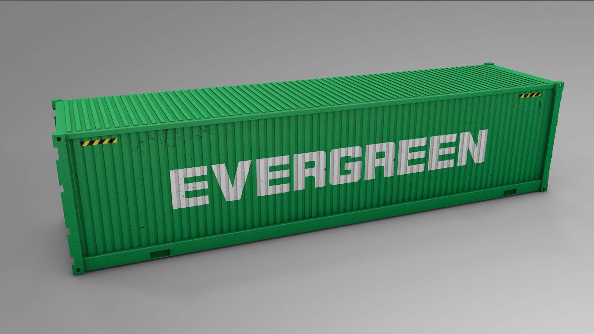 3D evergreen cargo container l721 - TurboSquid 1563498