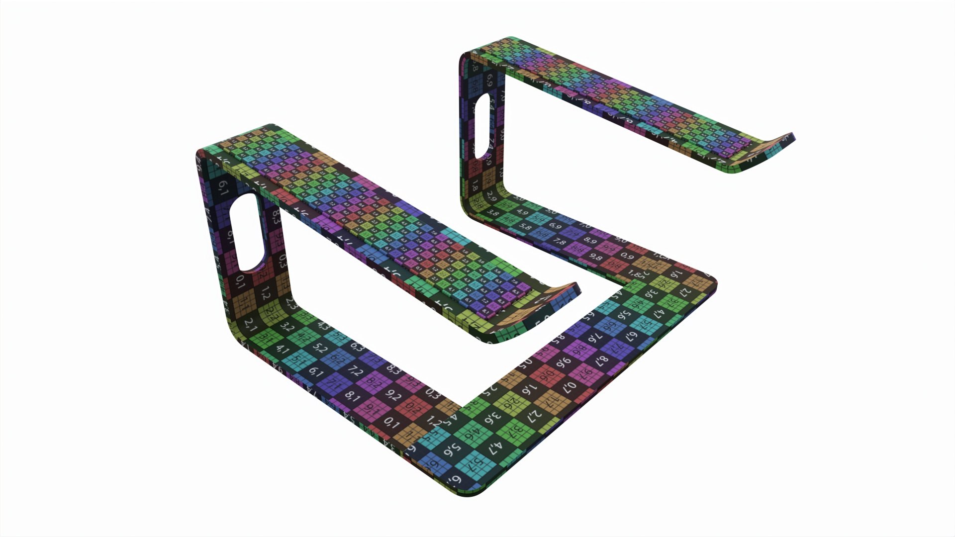 Laptop Notebook Aluminum Riser Stand 3D Model - TurboSquid 2237803