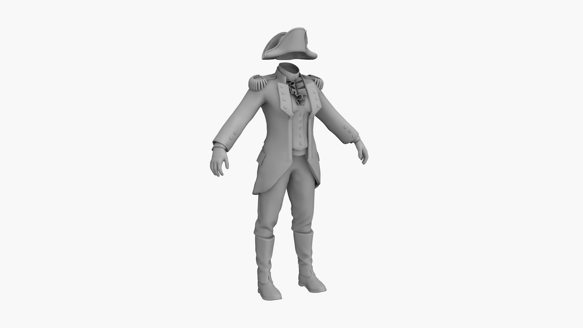 3D model Female Commander - TurboSquid 1838323