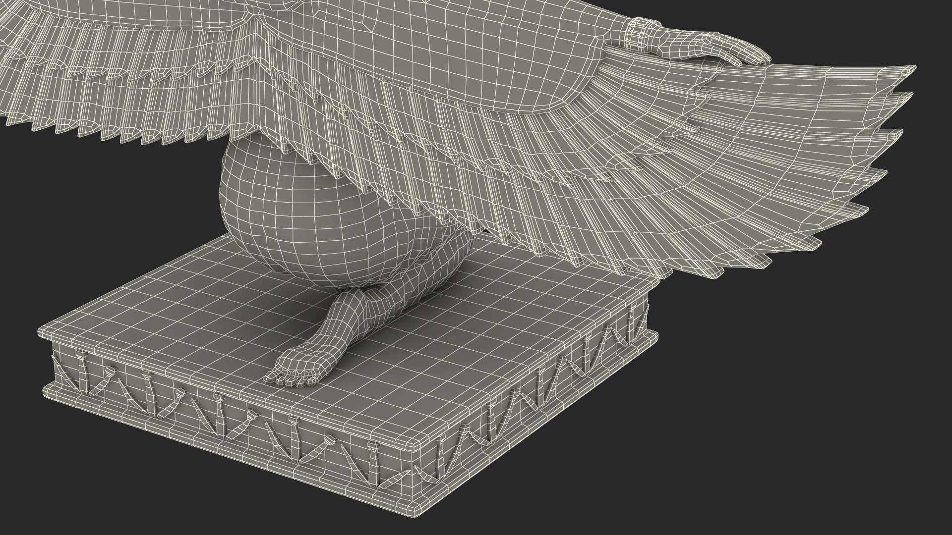 Egypt Goddess Isis Statue 3D model - TurboSquid 2027953