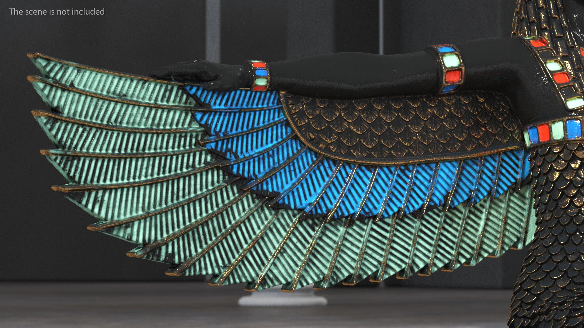 Egypt Goddess Isis Statue 3D model - TurboSquid 2027953