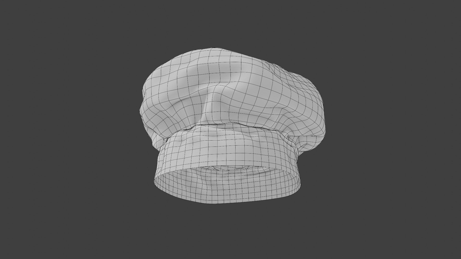 Chef Hat Model - TurboSquid 1672084