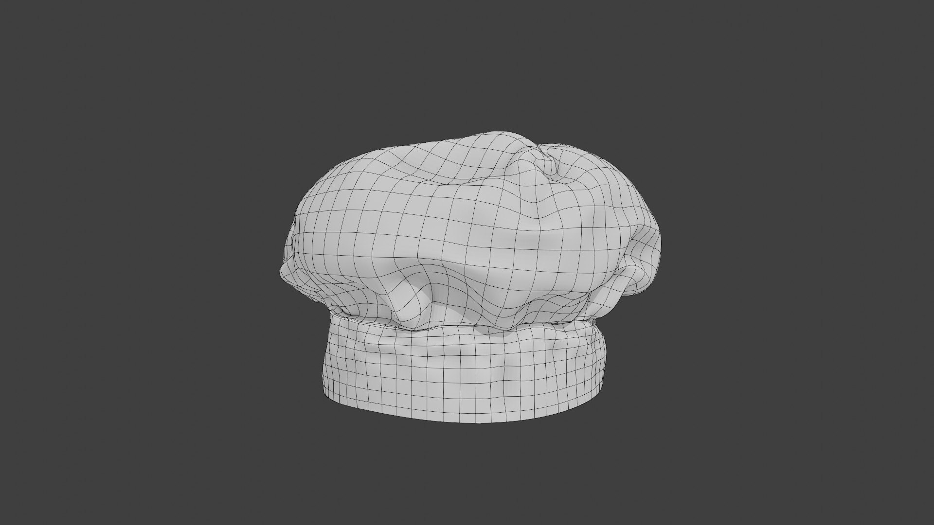 Chef Hat Model - TurboSquid 1672084