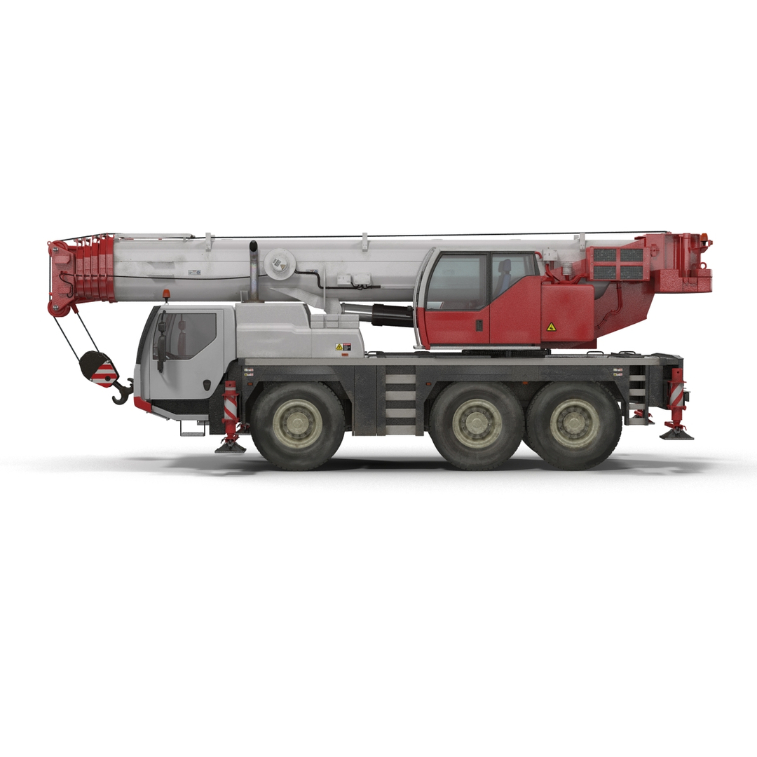 Compact mobile cranes 3D model - TurboSquid 1598974